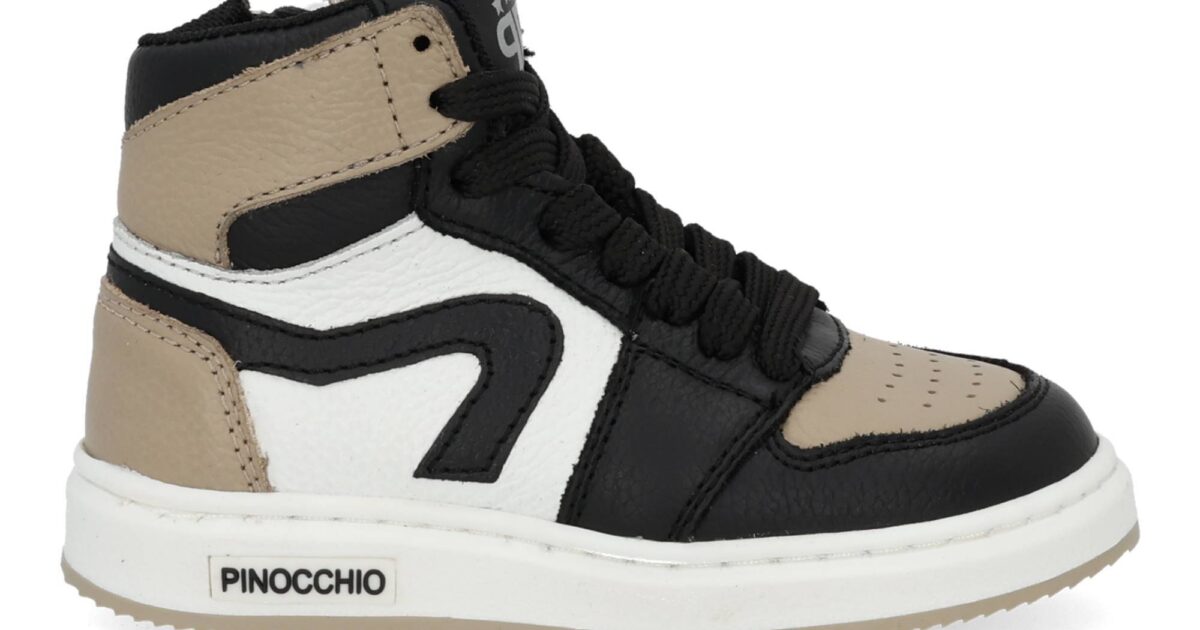 Pinocchio P1765 taupe combi | Shoesbyboudewijns.nl